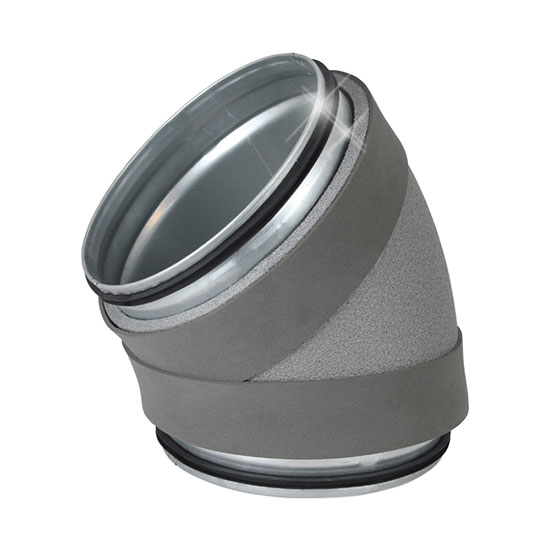 Geïsoleerde bocht 45 graden - 315 mm kopen? - Horecaking.nl